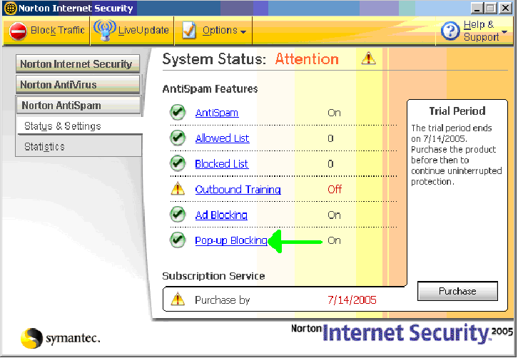 Pop-up Blocker Help